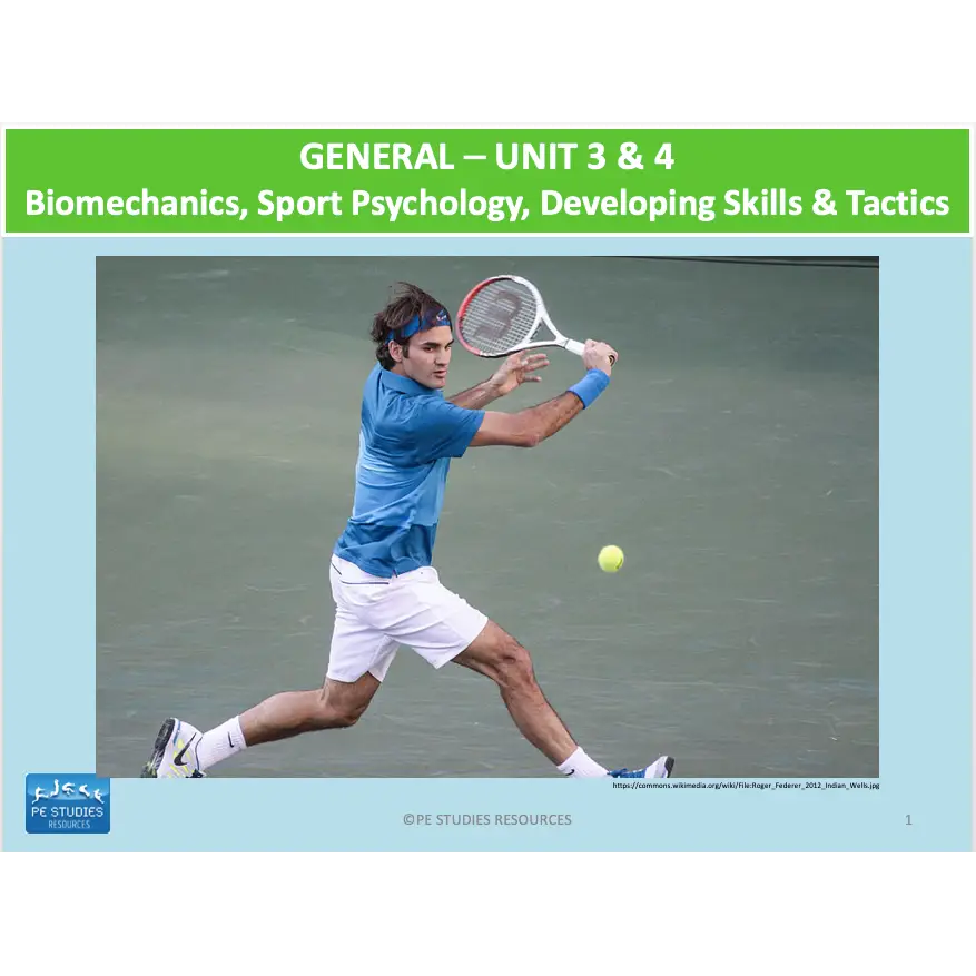 General PE Studies Unit 3 & 4: Biomechanics, Psychology – PE Studies ...