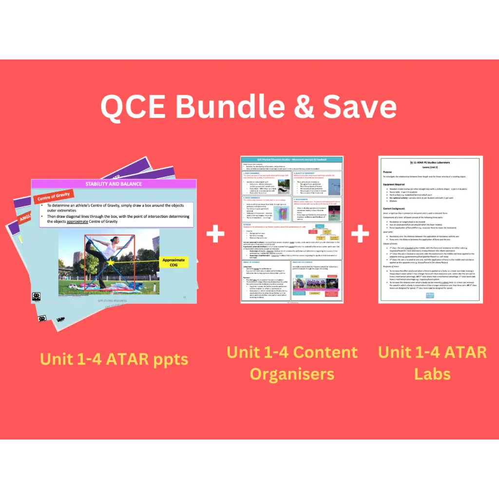 QCE PE Studies Bundle - Comprehensive teaching materials – PE Studies ...