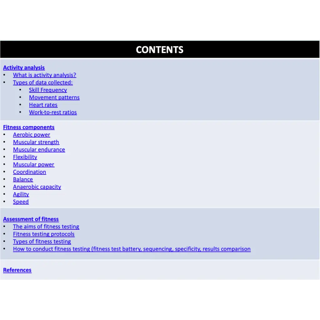 VCE PE Studies Unit 4 AOS 1 | Effective Training PowerPoint – PE ...