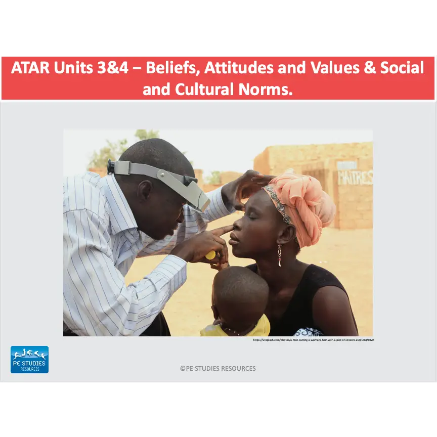 Year 12 WACE Health Studies | BAV & Social Cultural Norms – PE Studies ...