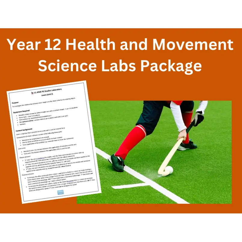 Year 12 Lab Package (PDHPE) - Editable & Engaging – PE Studies Resources